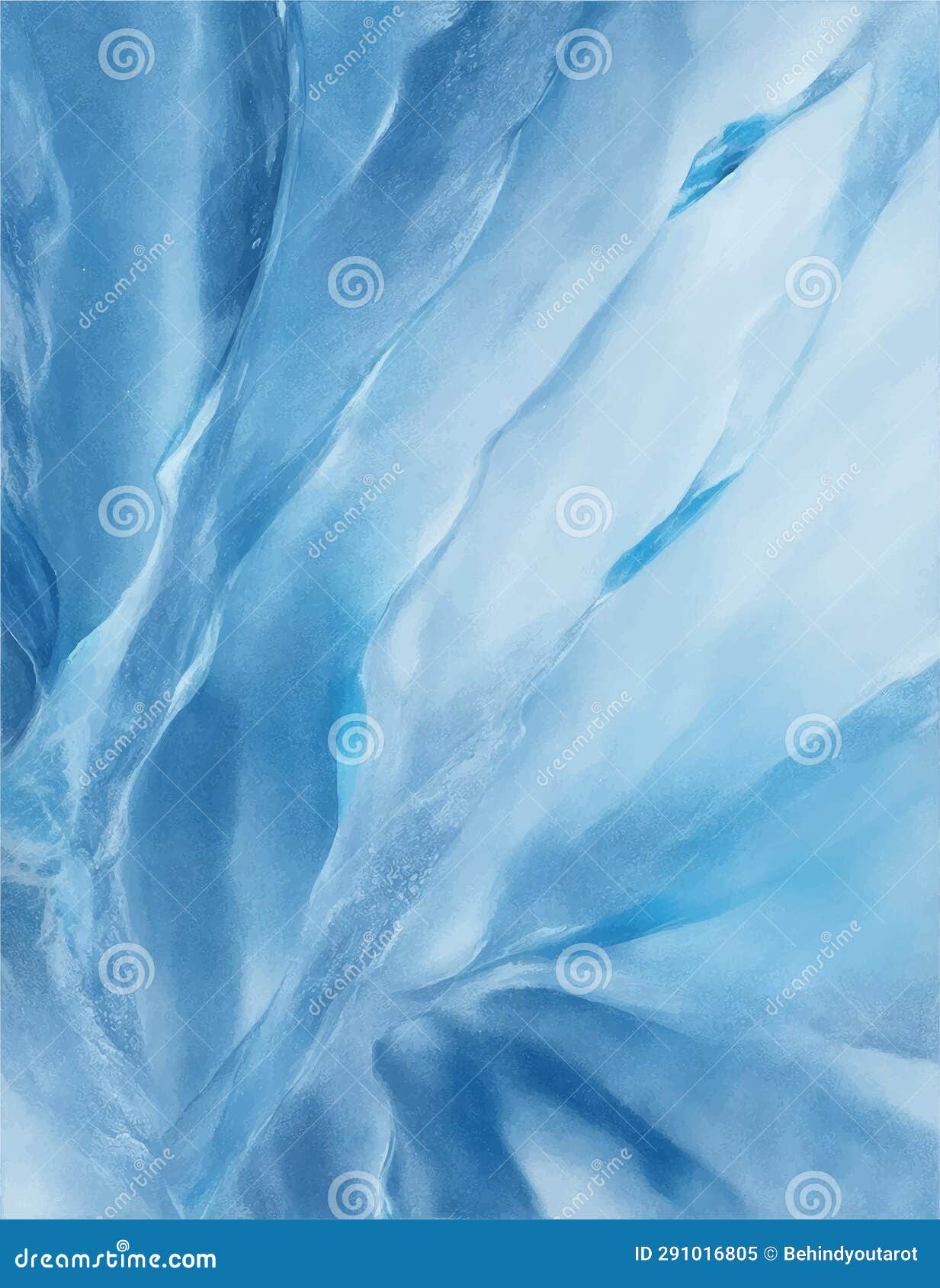 Abstract Blue Ice Texture, Winter, Background Stock Illustration ...