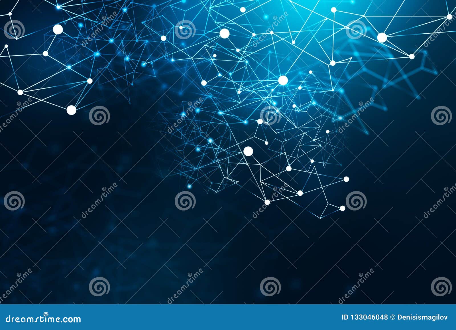 Blue network interface stock illustration. Illustration of ...