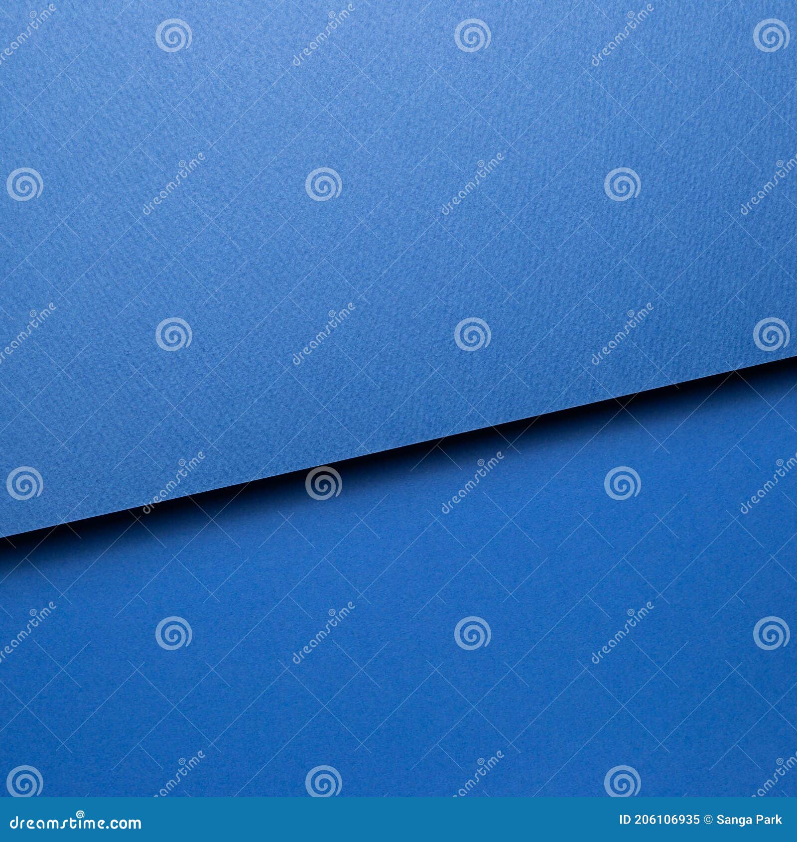 Abstract Blue Layered Color Paper Stock Image - Image of creative, dark ...