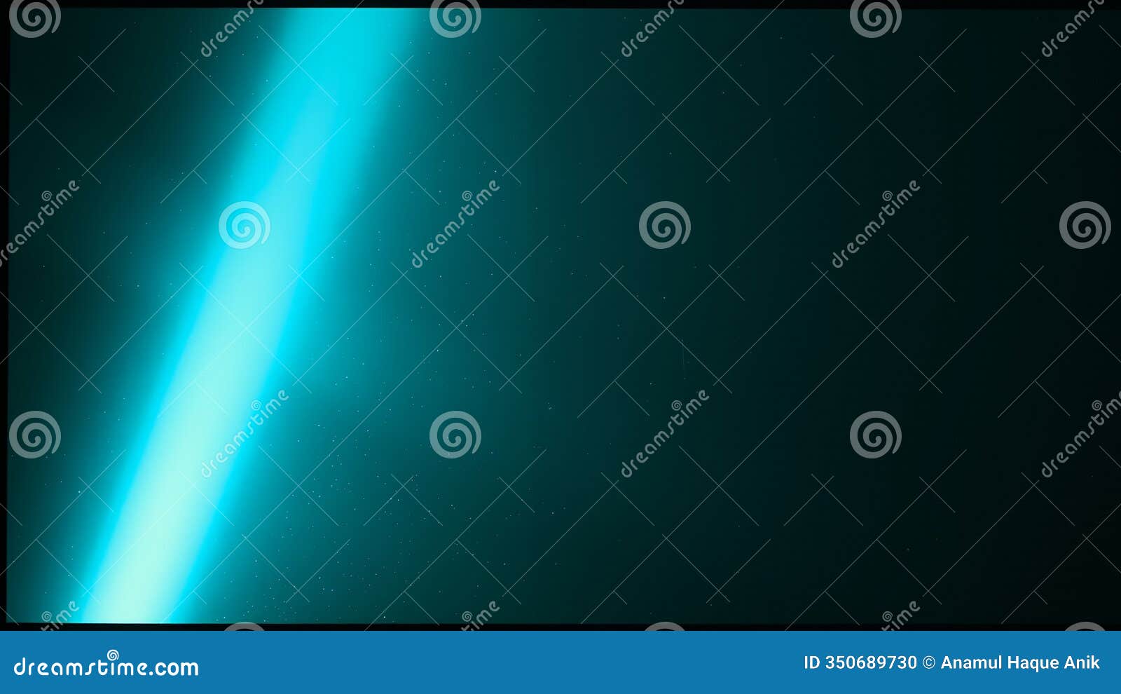 Abstract Blue Light Beam on Dark Background Stock Illustration ...