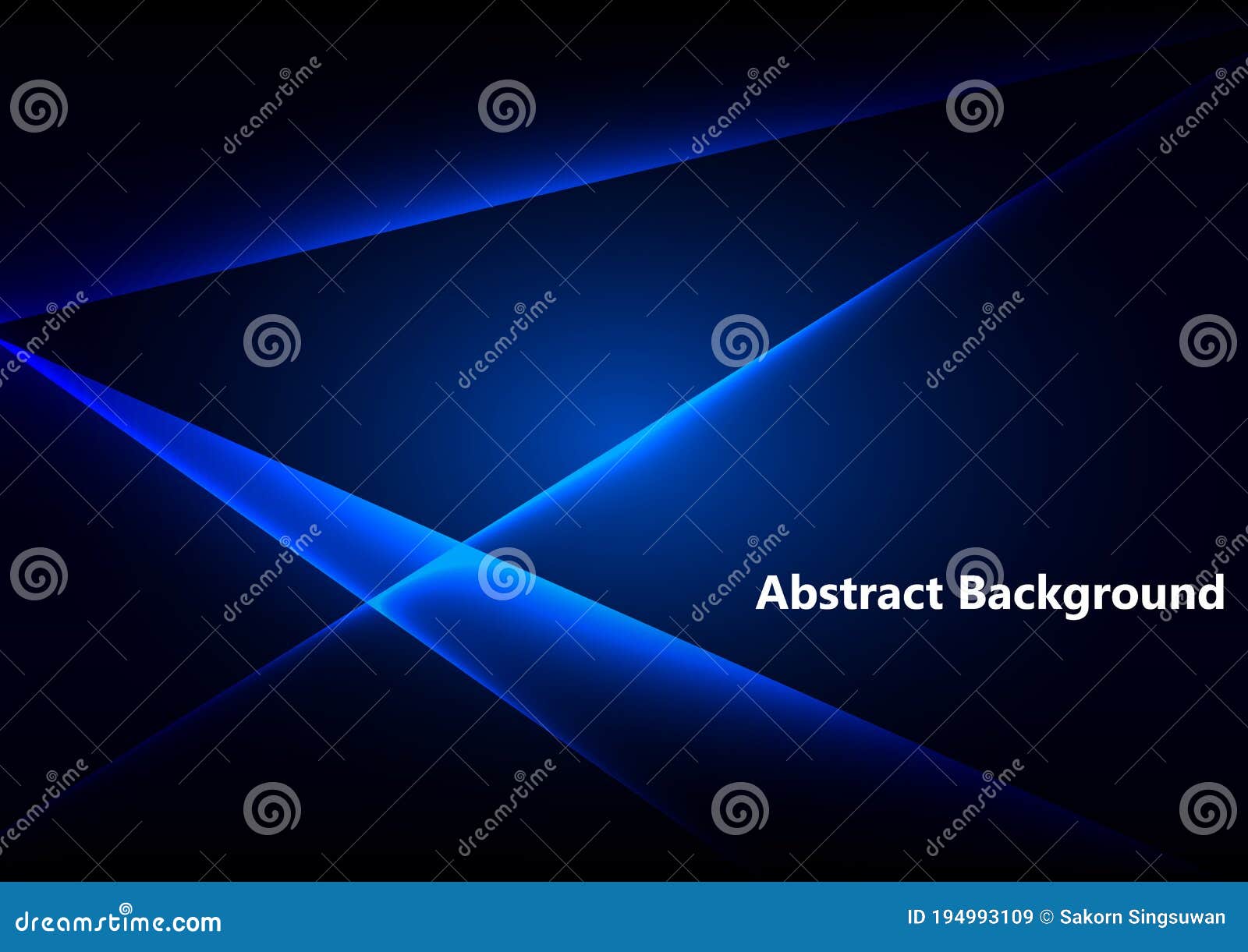 Abstract Blue Light Design Concept Background, Vector Illustration ...