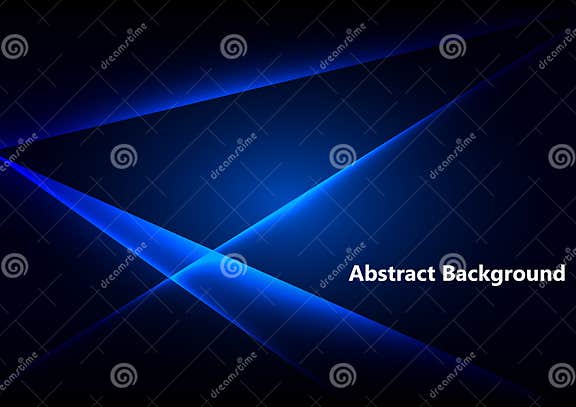 Abstract Blue Light Design Concept Background, Vector Illustration ...