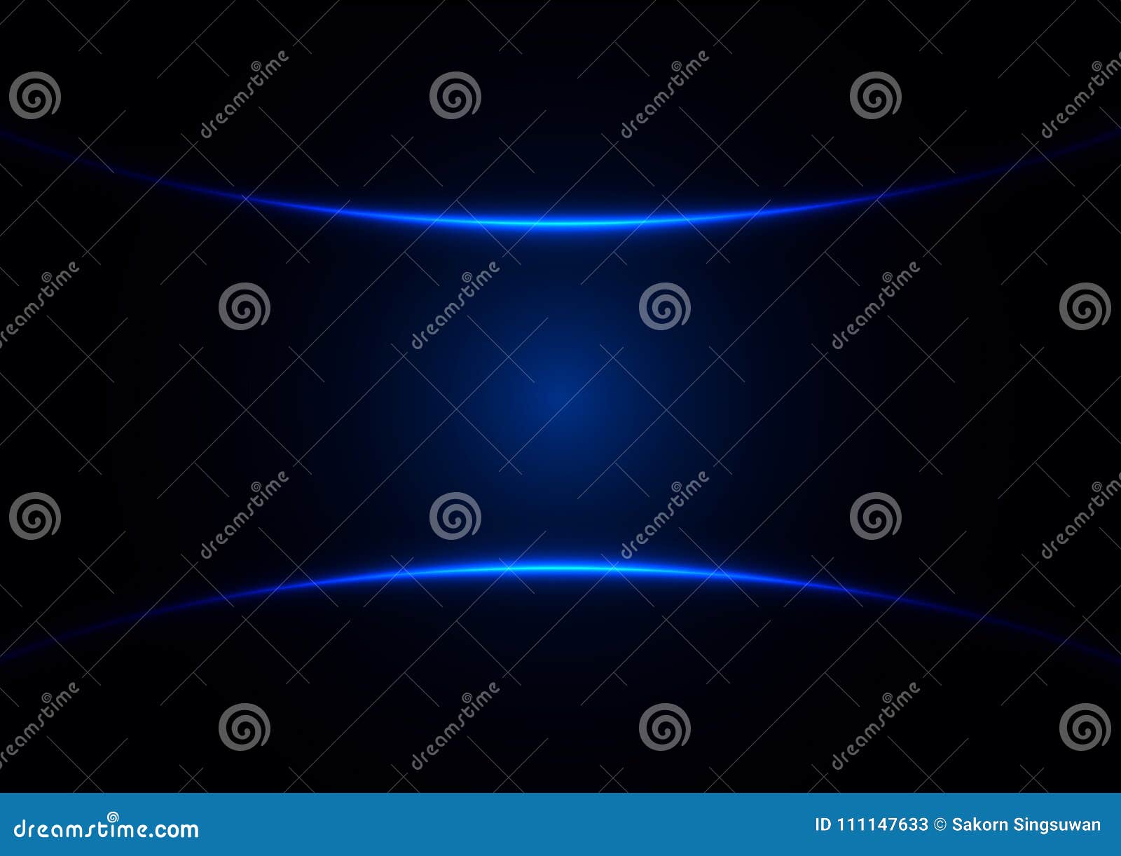 Abstract Blue Light Effect Background. Illustration Desig Stock Vector ...
