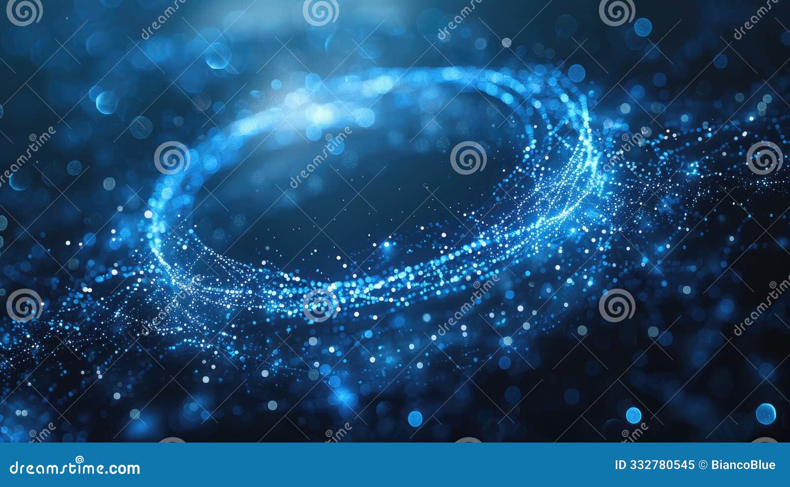 Abstract of Blue Light Particle Effect in Digital Technology Design ...