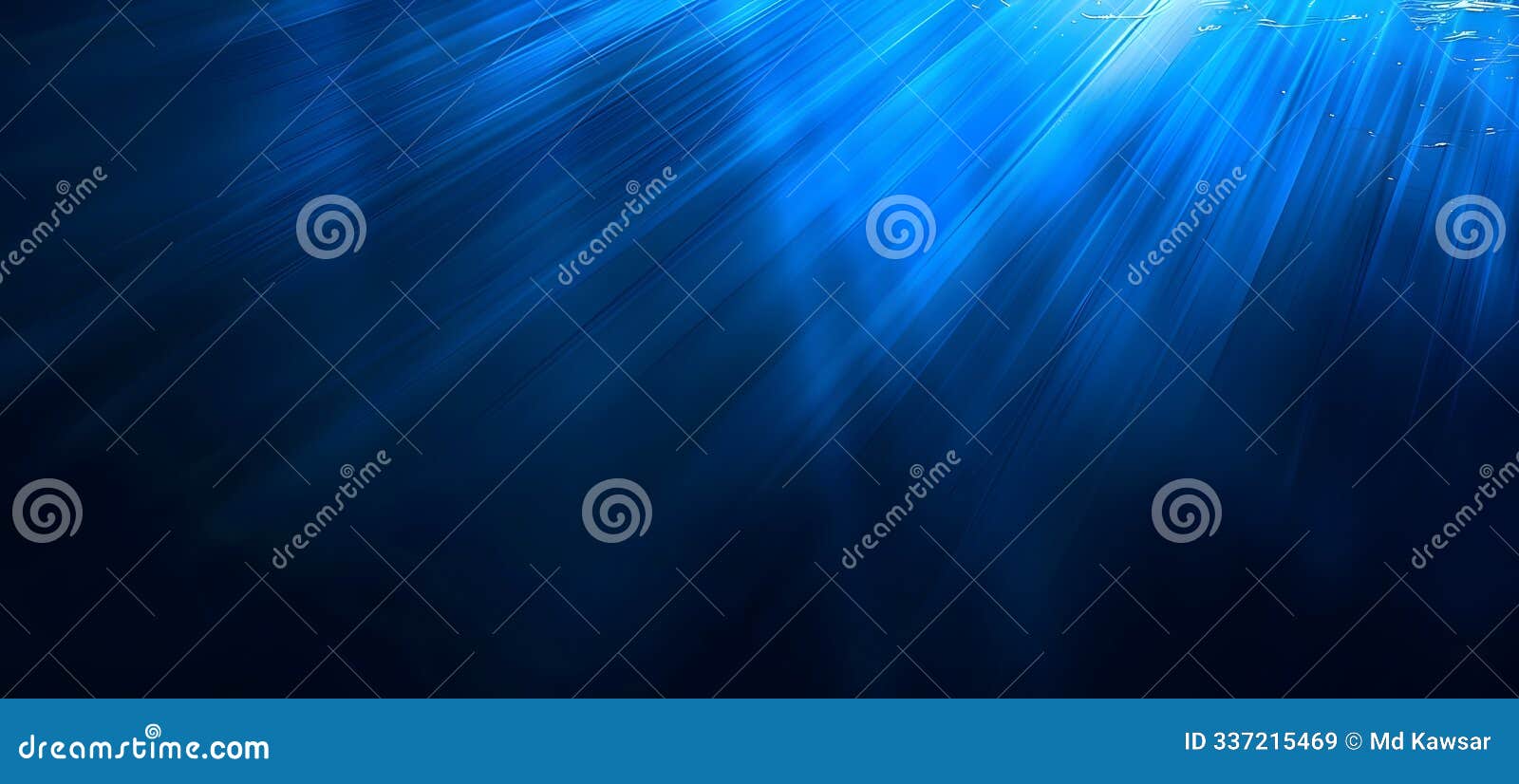 Abstract Blue Light Rays Background Stock Illustration - Illustration ...