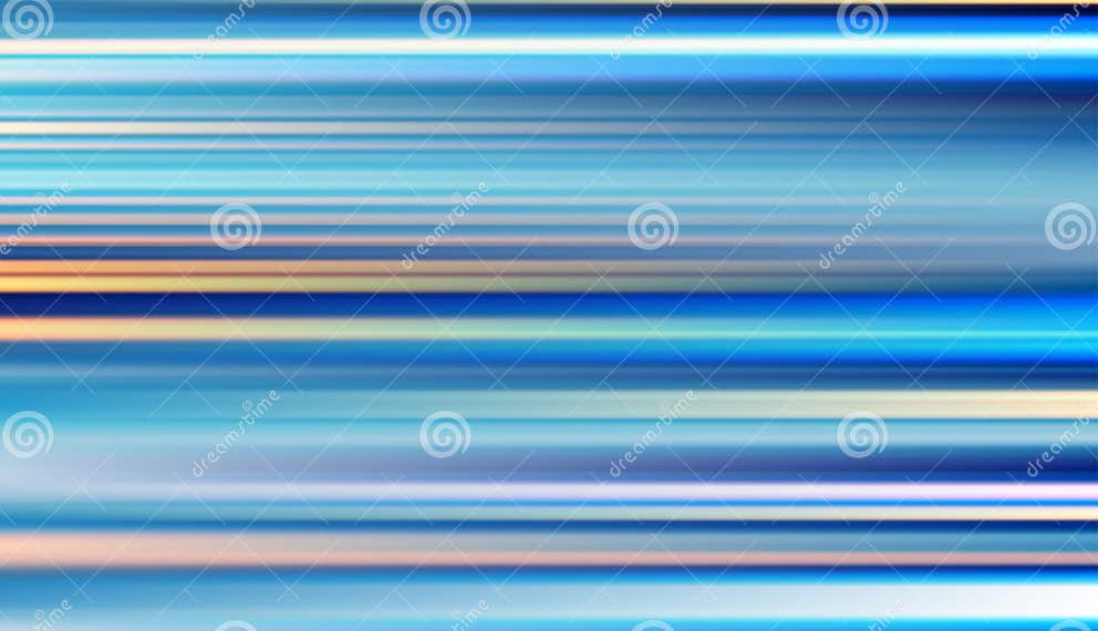 Abstract Blue Light Trails in the Dark, Motion Blur Effect. Motion Blur ...