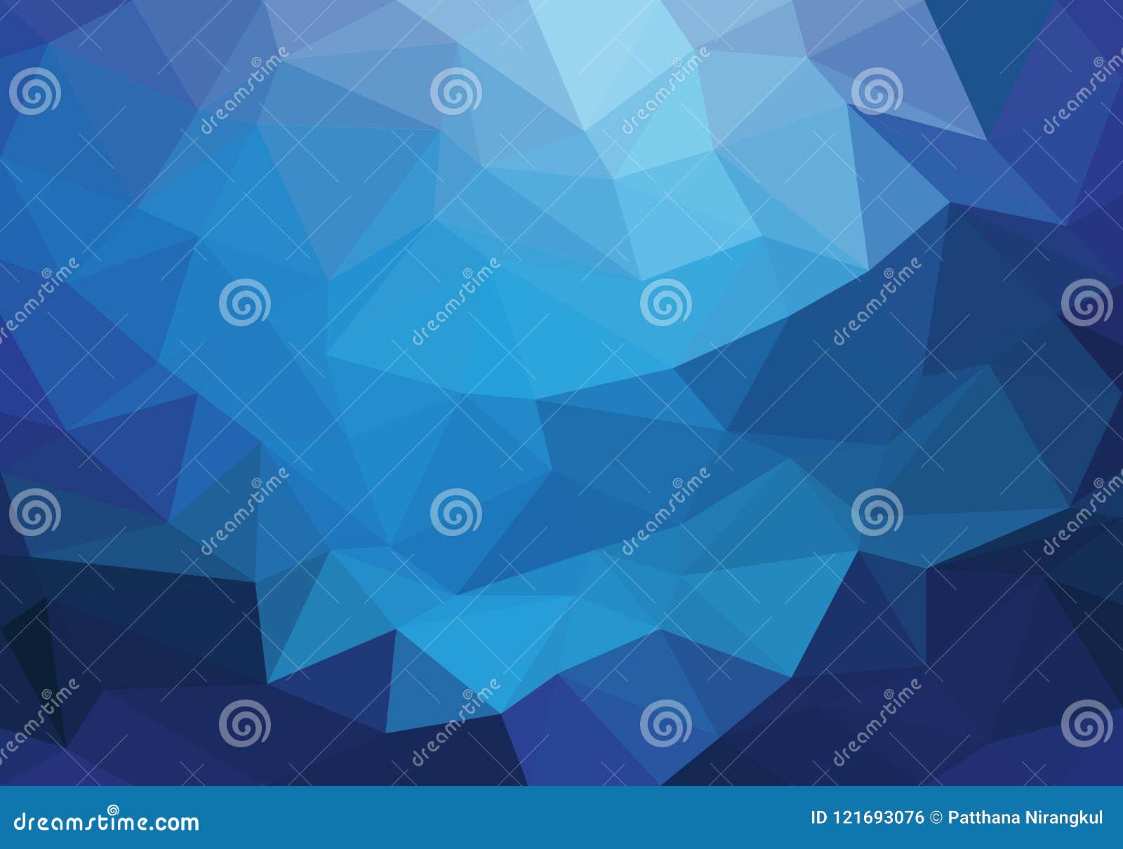 Abstract Blue Light Triangle Polygon Background Texture Vector Stock ...