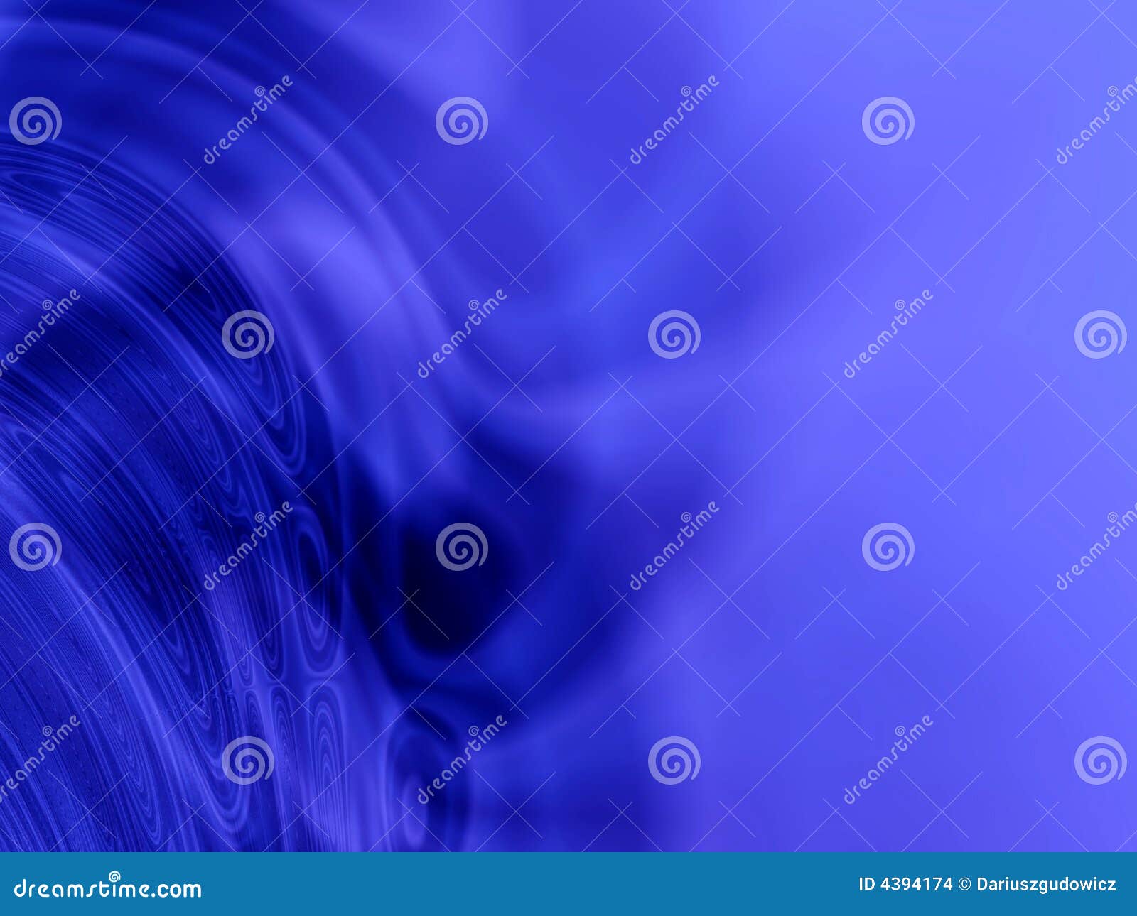 Abstract blue light waves stock illustration. Illustration of cyan ...