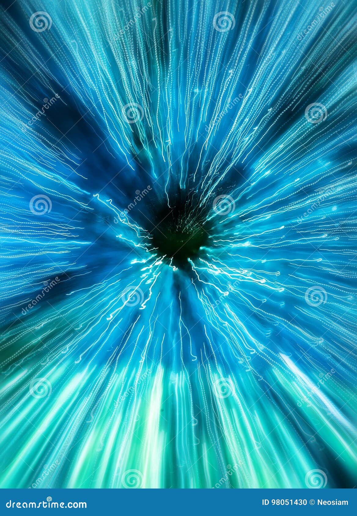 Abstract Blue Lighting Effect Stock Photo - Image of blurred, dust ...