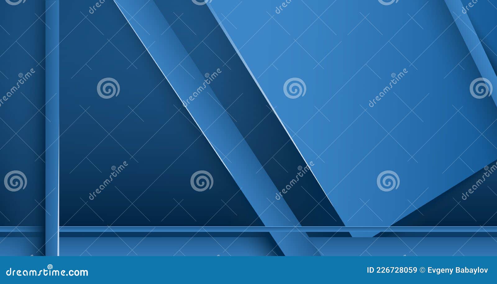 Abstract Blue Line Background with Glow and Shadow - Vector Stock ...