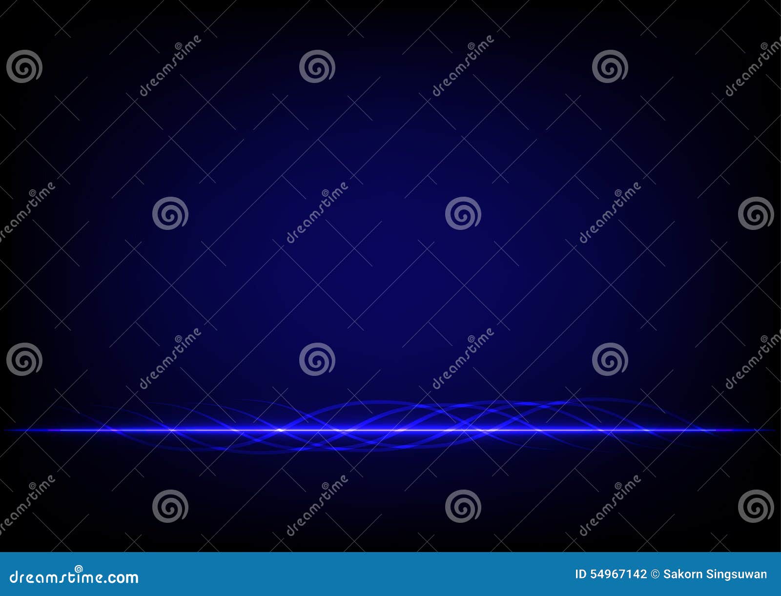 Abstract Blue Line Design on Blue Blackground Stock Vector ...