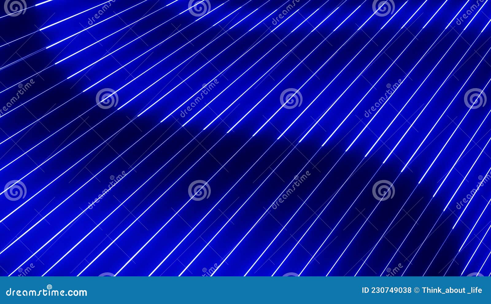Abstract Blue Line with Glowing Light. Glowing Blue Line Modern Motion ...