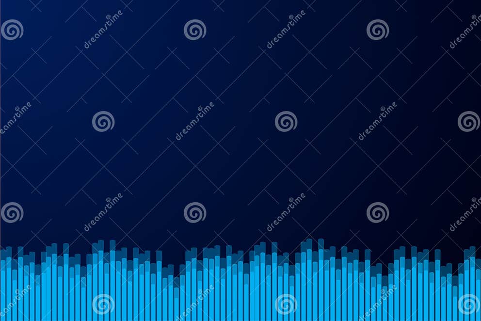 Blue Line Pattern Background, Illustration. Stock Illustration ...
