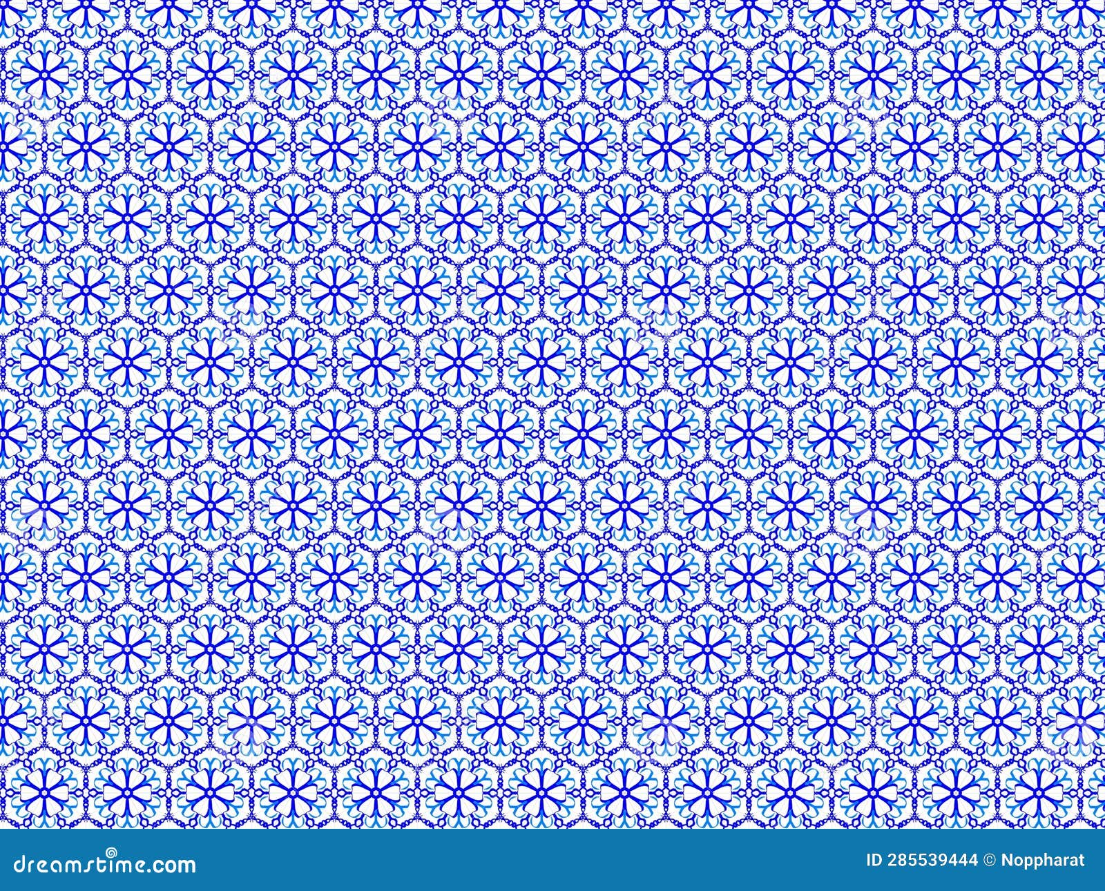 Abstract Blue Line Pattern Image on White Background Stock Illustration ...