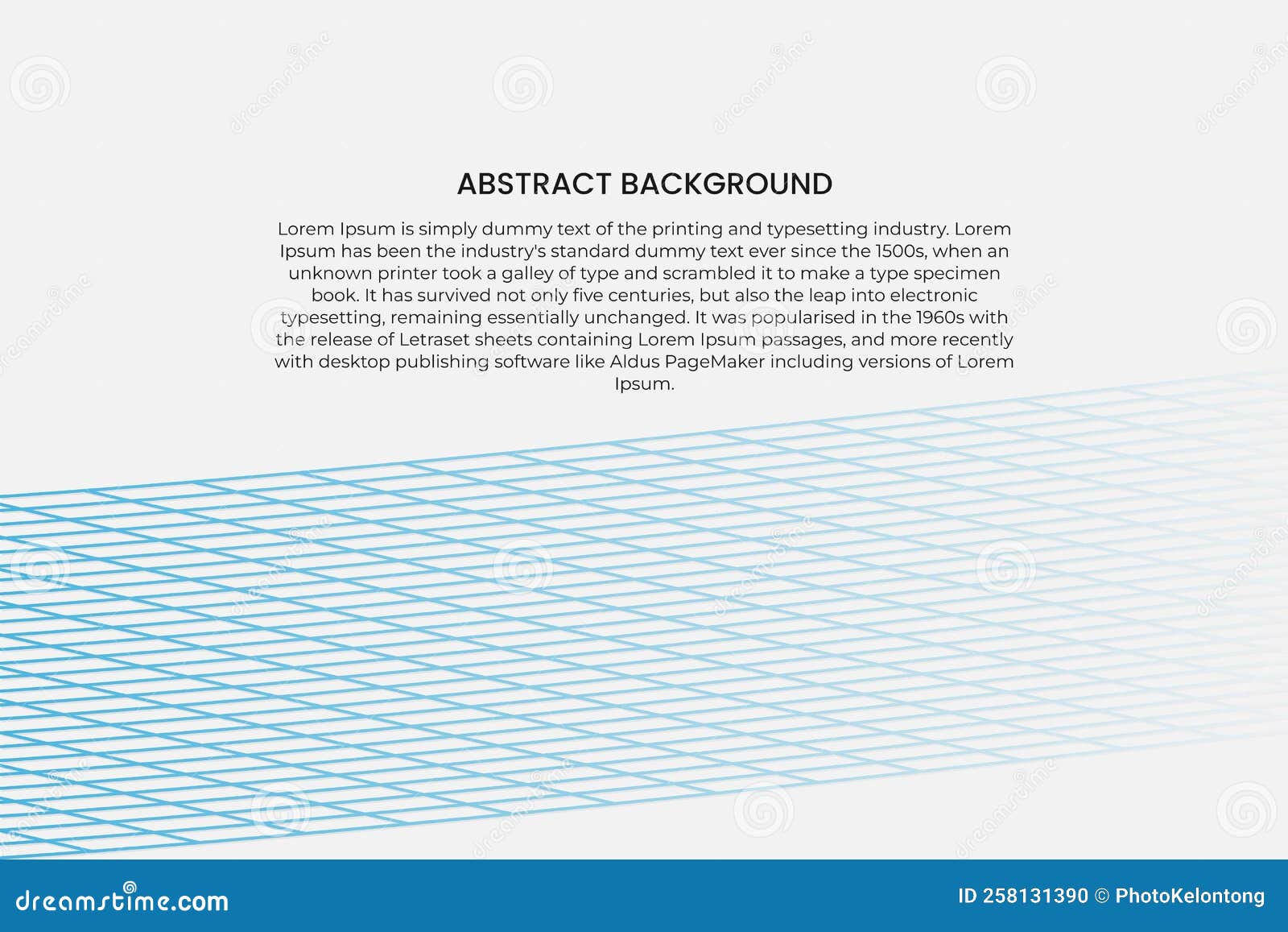 Abstract Blue Line Wave Background. Modern Blue Line Background Stock ...