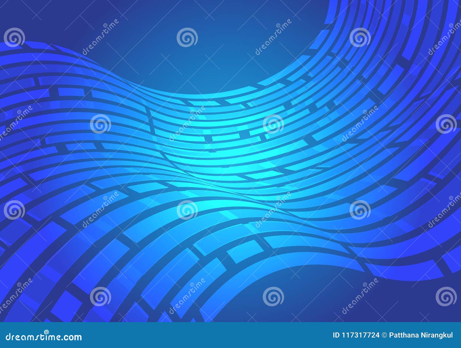 Abstract Blue Line Wave Data Light Motion Design Modern Futuristic ...