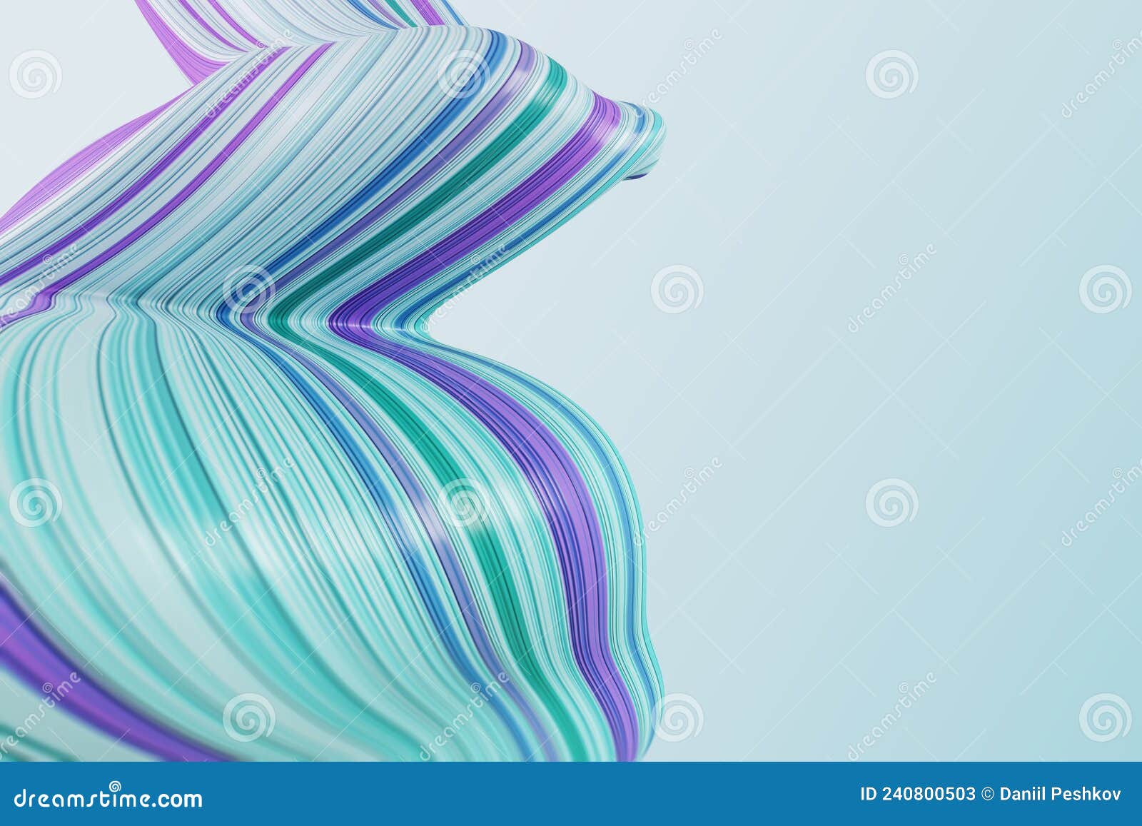 Abstract Blue Linear Cloth Pattern on Light Background with Mock Up ...