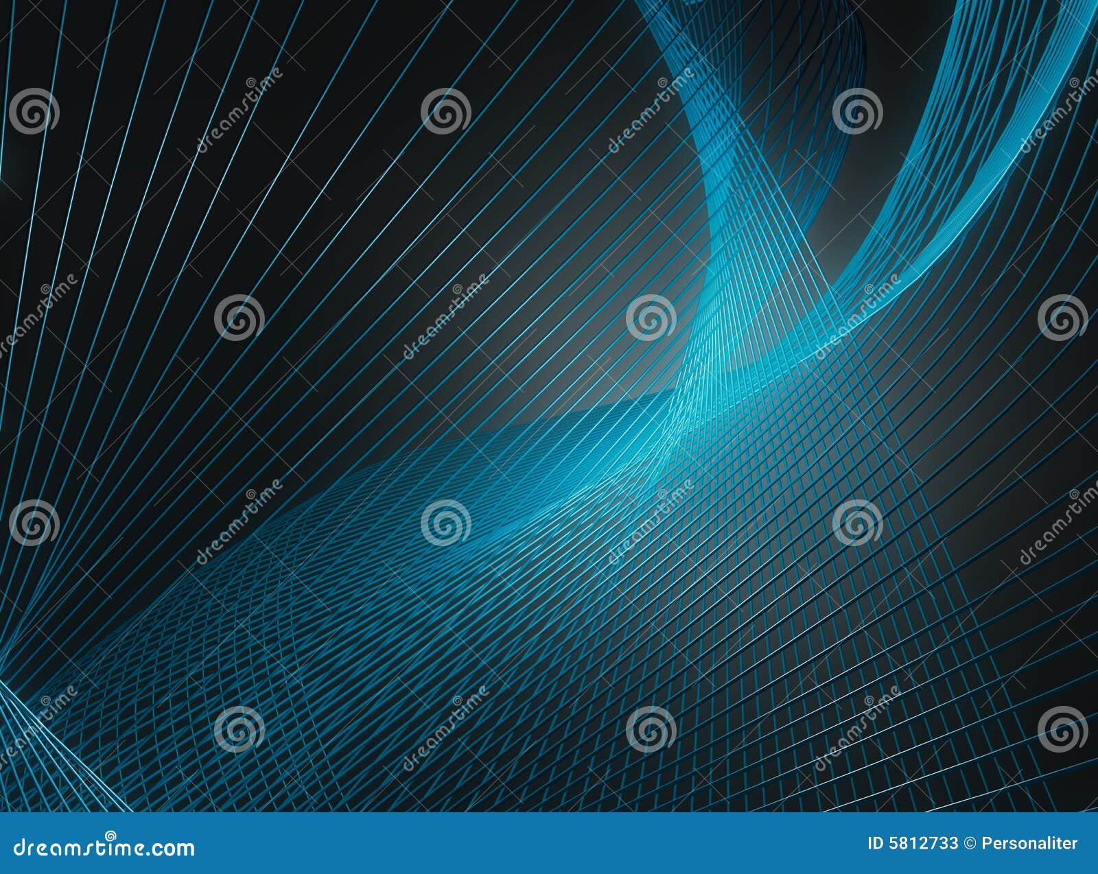 Abstract blue lines stock illustration. Illustration of blue - 5812733