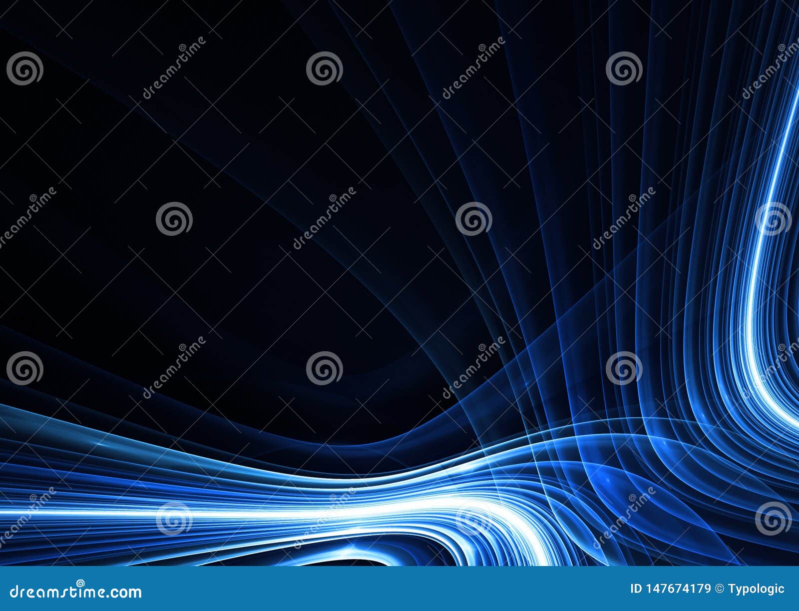 Abstract Blue Lines Background Texture Stock Illustration ...