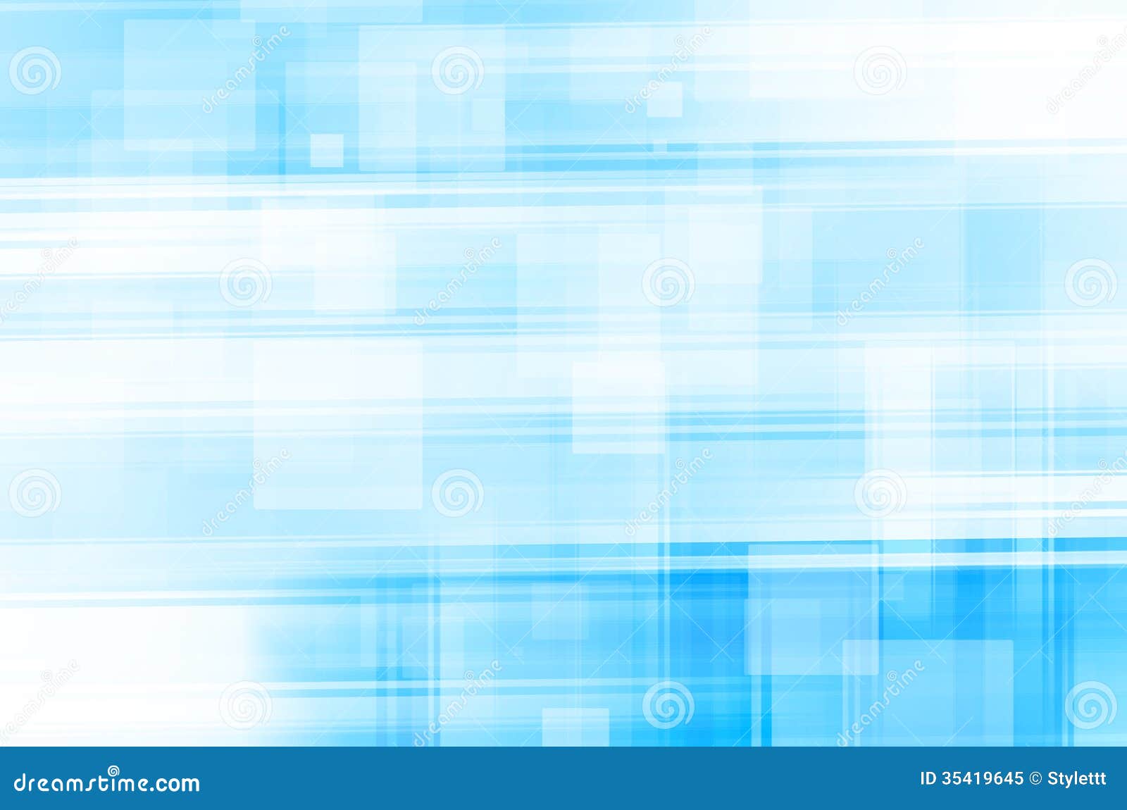 Abstract Blue Lines Square Background Stock Illustration - Illustration ...