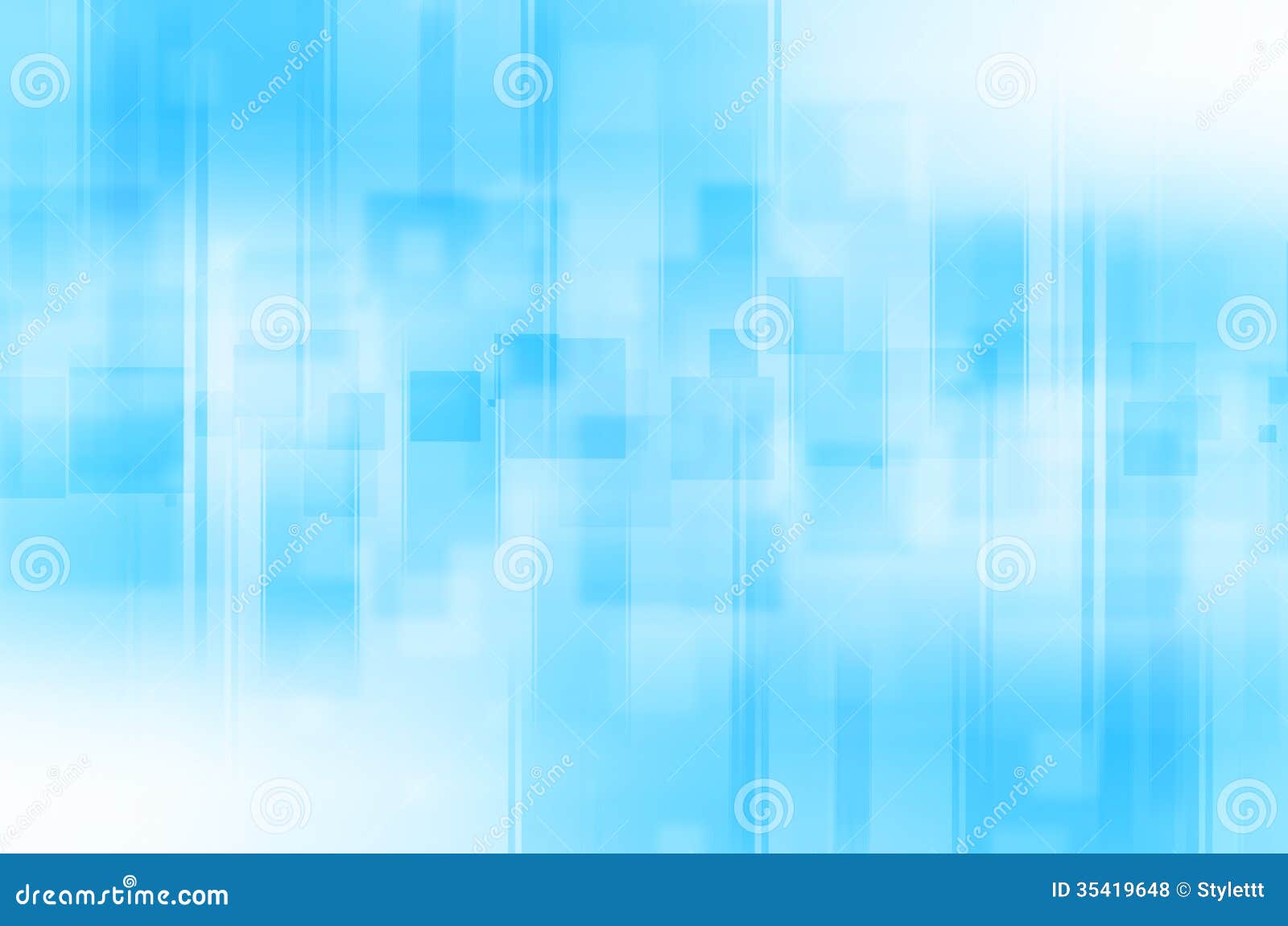 Abstract Blue Lines Square Background Stock Illustration - Illustration ...