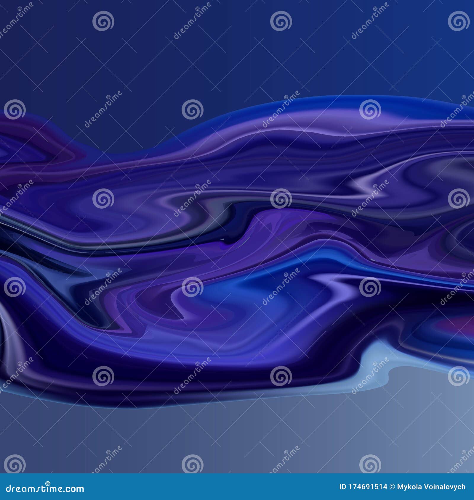 Abstract Blue Lines Vector Background. Poster or Banner Geometric ...