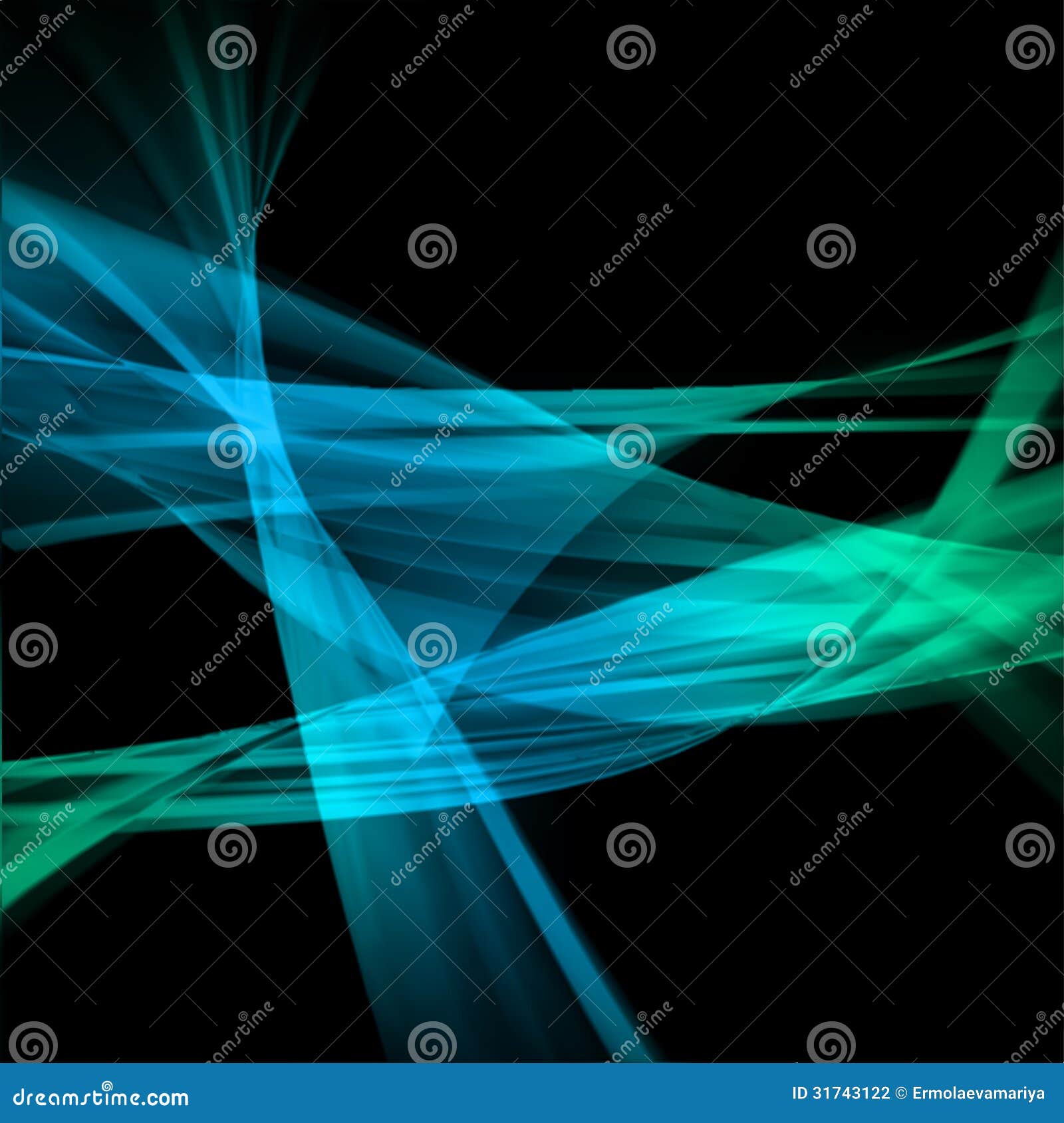 Abstract Blue Lines. Vector Stock Vector - Illustration of computer ...