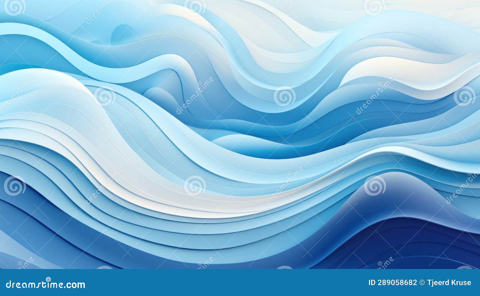 Abstract Blue Lines Wave, Wavy Stripes Pattern, Rough Surface Stock ...