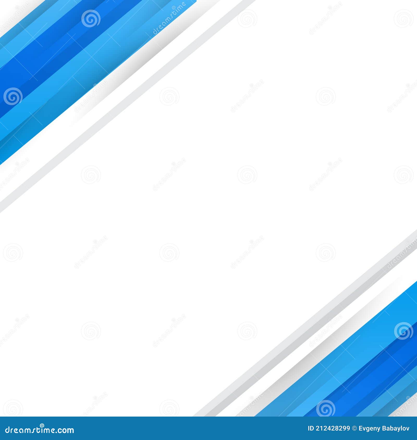 Abstract Blue Lines on White Background - Vector Stock Vector ...