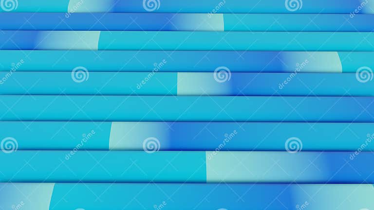Abstract Blue Loading Bars 3d Render Background Stock Illustration ...