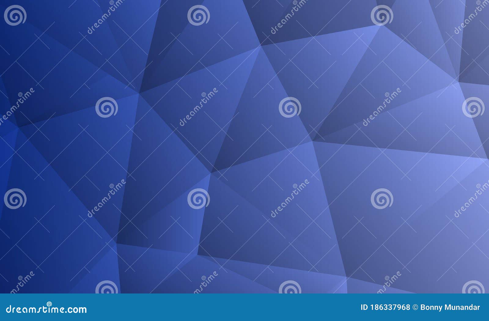 Abstract Blue Low Poly Background Stock Vector - Illustration of ...
