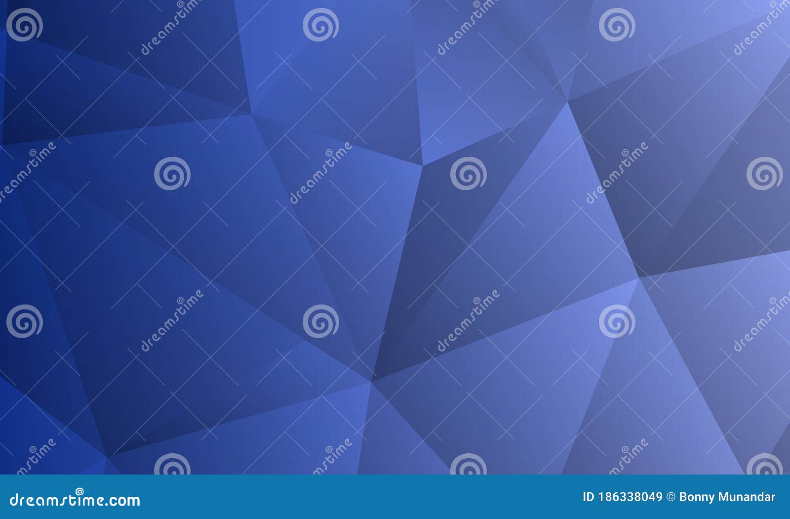 Abstract Blue Low Poly Background Stock Vector - Illustration of ...