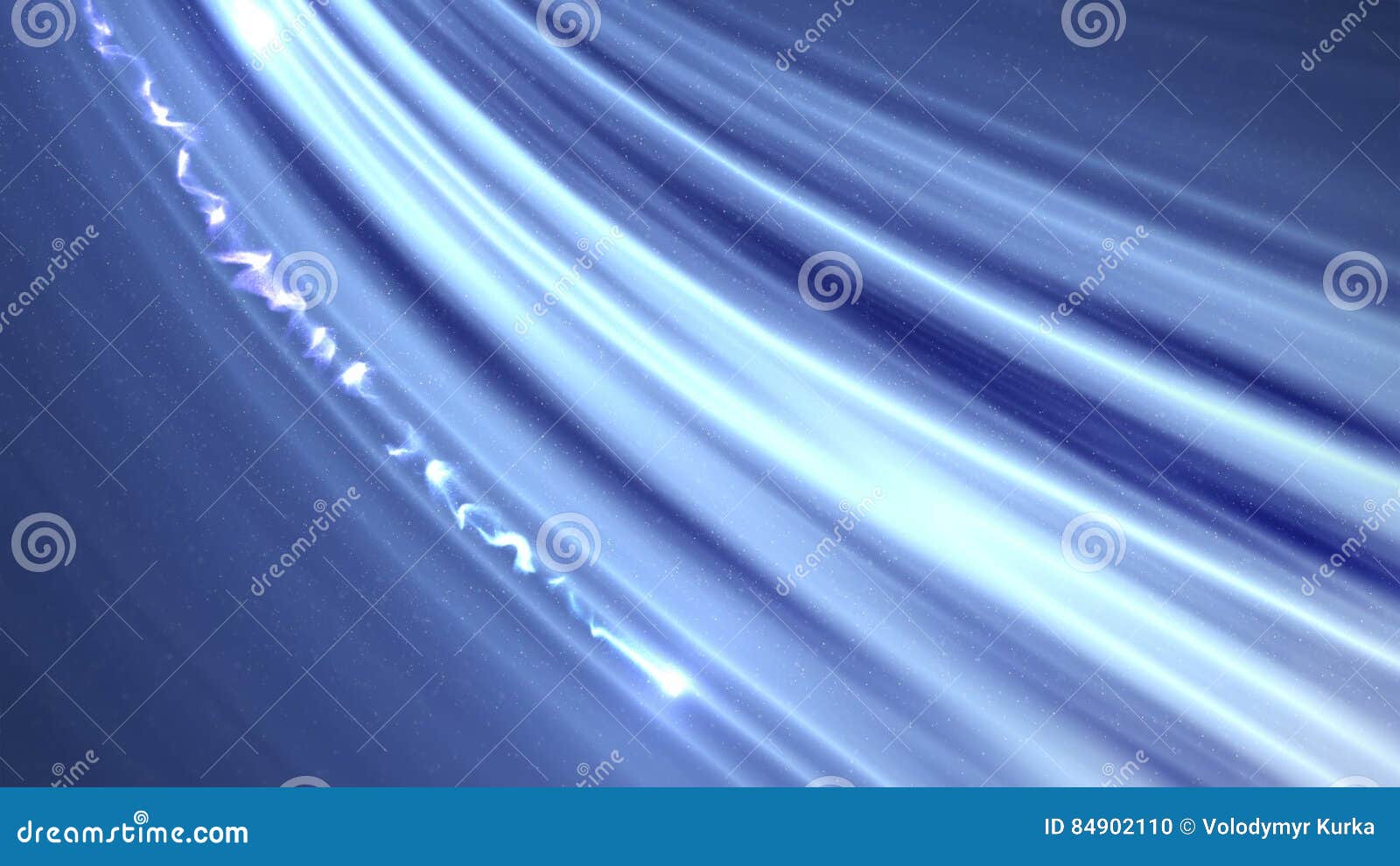 Abstract Blue Magic Sparks Animation. Stock Footage - Video of abstract ...