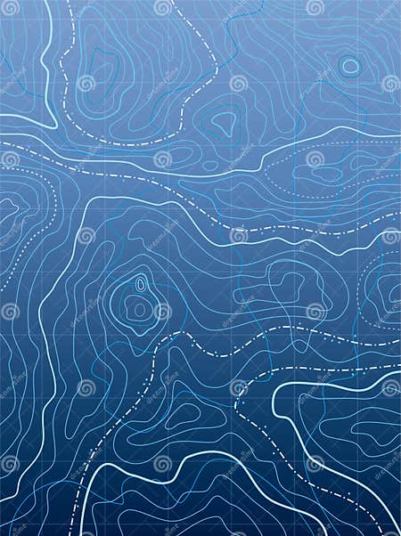 Abstract blue map stock vector. Illustration of line - 19684583