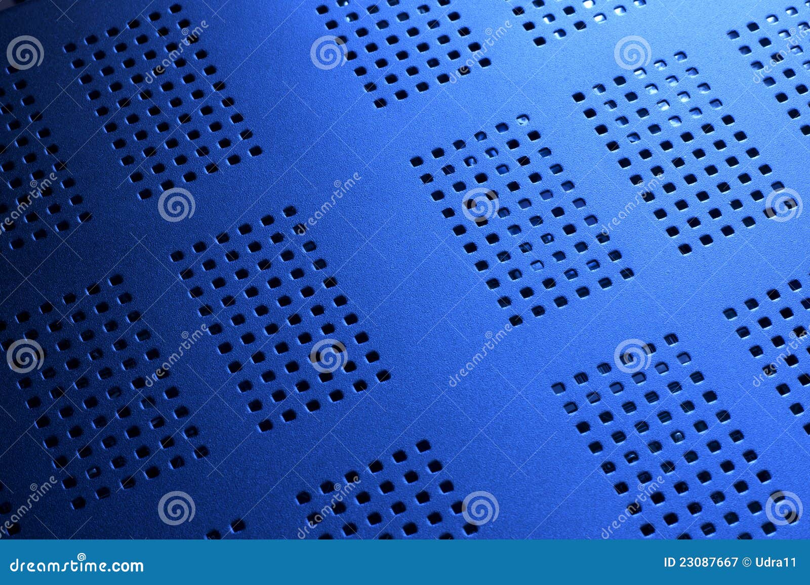 Abstract Blue Metal Background Stock Image - Image of blurred, blur ...