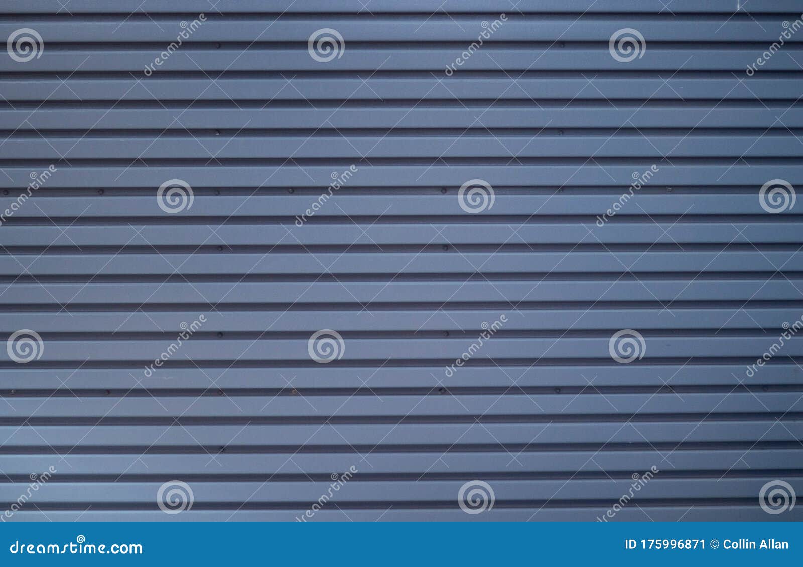 Abstract Blue Metallic Horizontal Lined Background Stock Image - Image ...