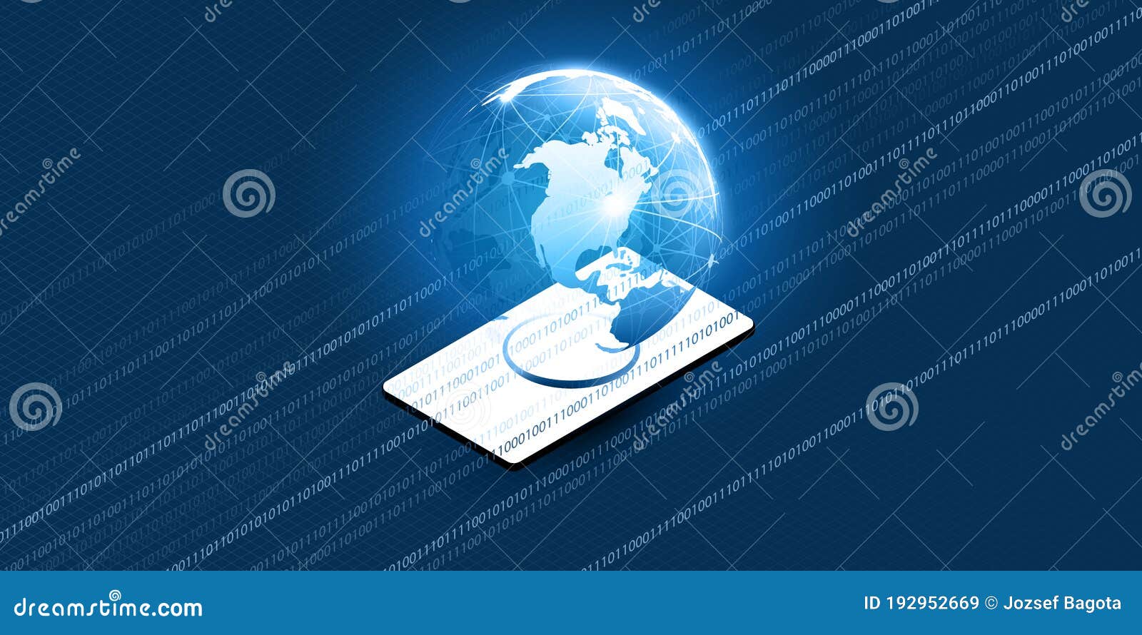 Abstract Blue Minimal Style Augmented Reality, Cloud Computing ...