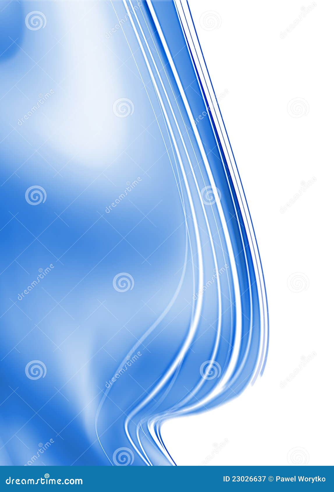 Abstract blue motive stock illustration. Illustration of beauty - 23026637