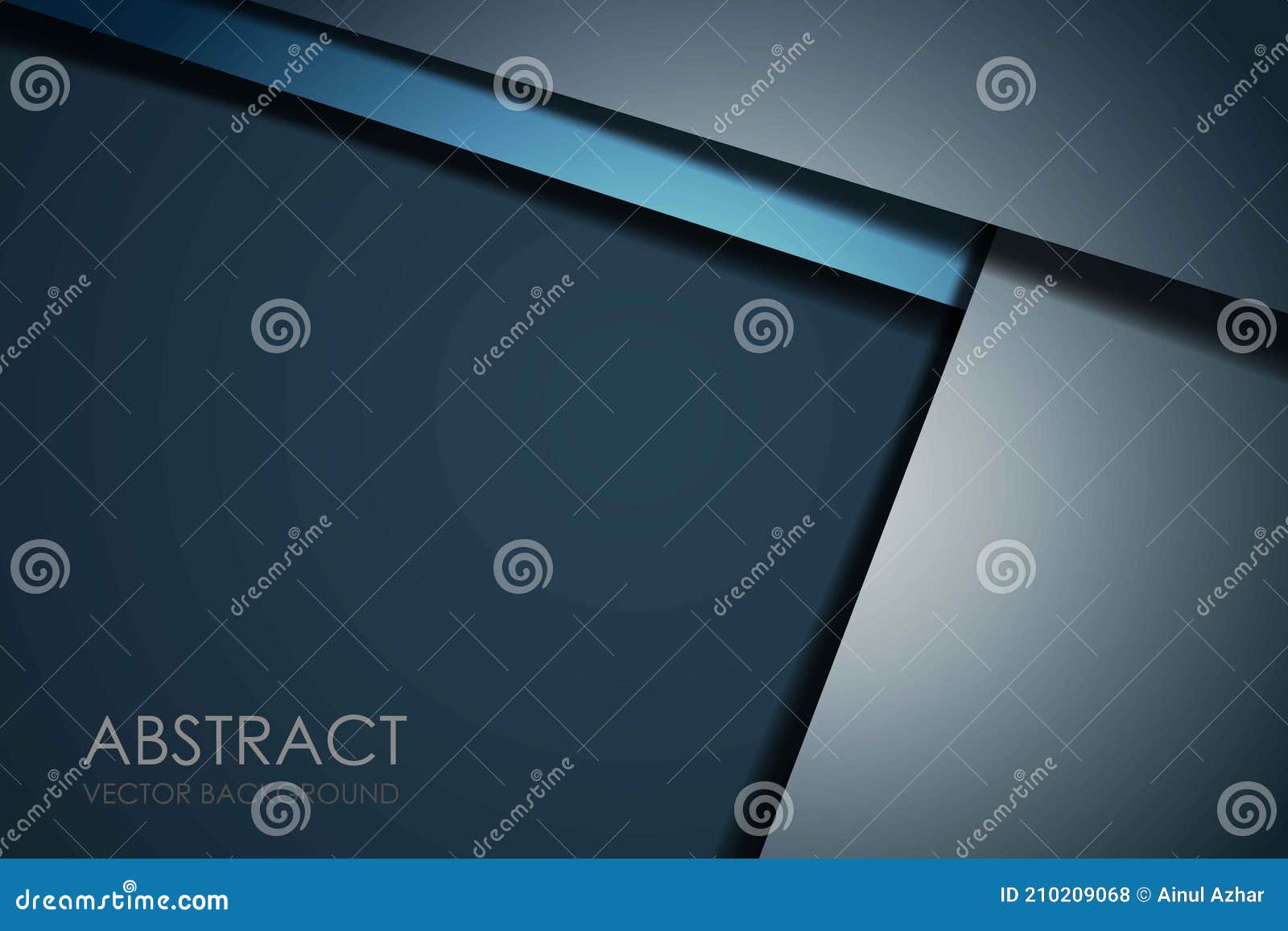 Abstract Blue Navy Triangle Overlap with Text Background Stock Vector ...