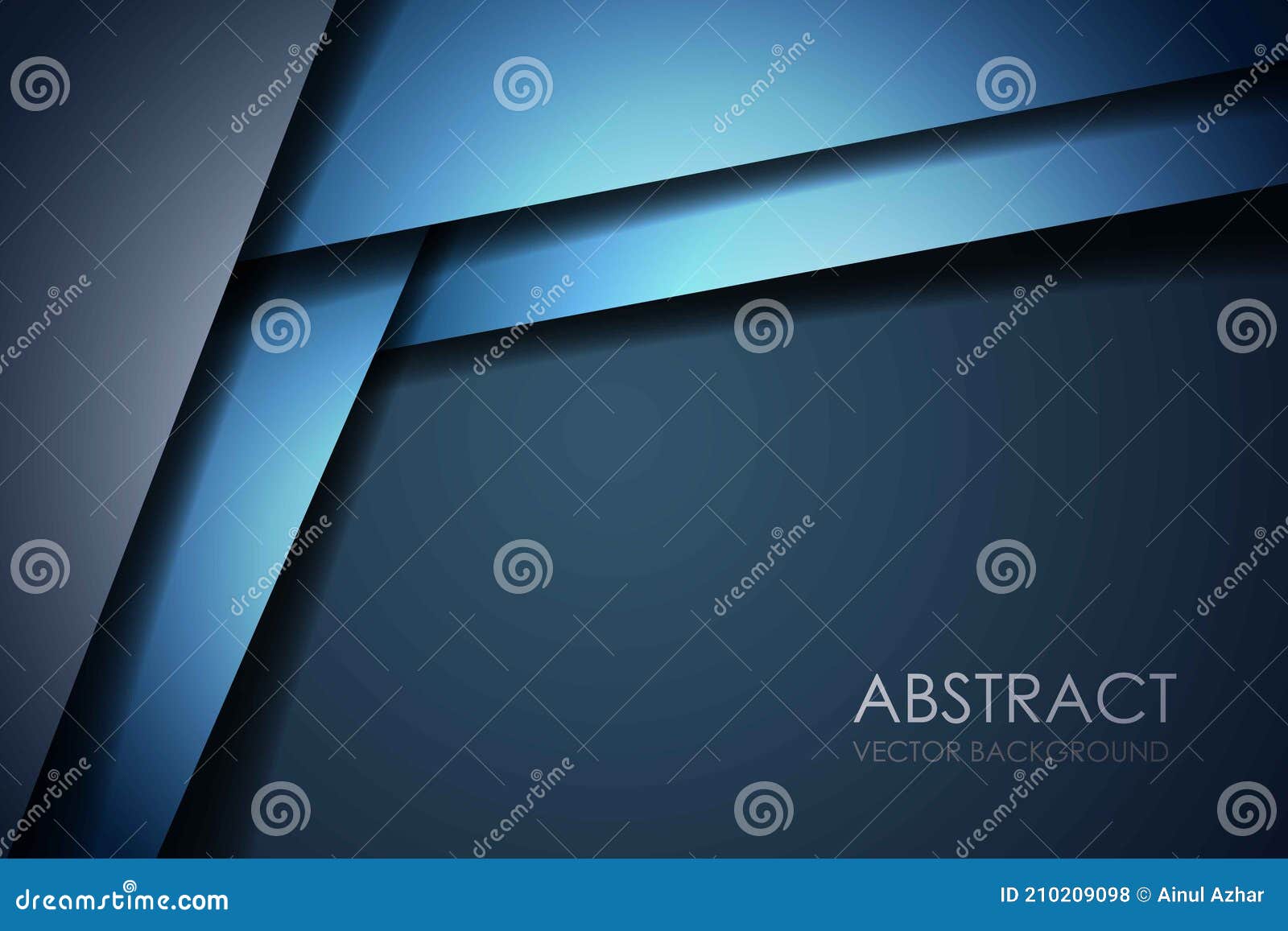 Abstract Blue Navy Triangle Overlap with Text Background Stock Vector ...