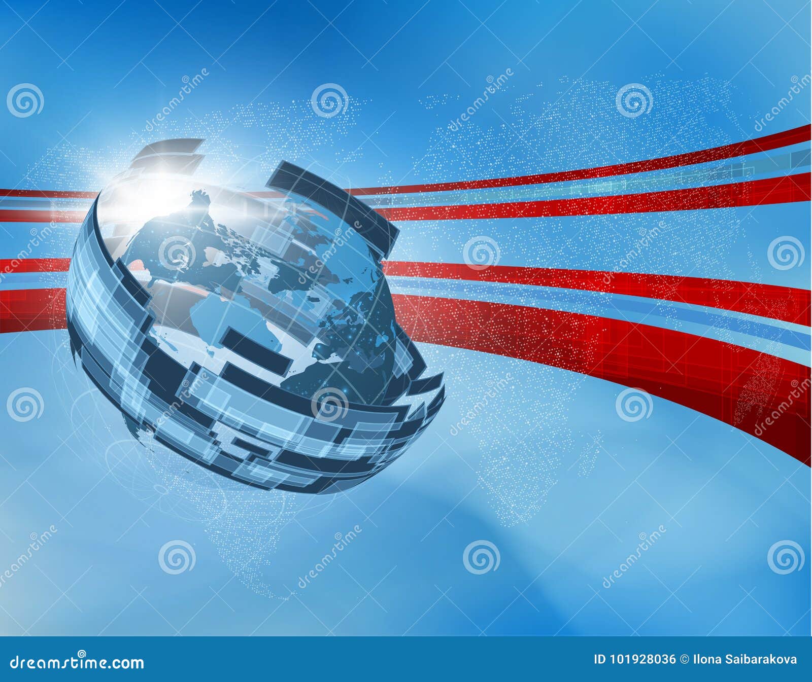 Abstract News Vector Background. EPS10 Stock Vector - Illustration of ...