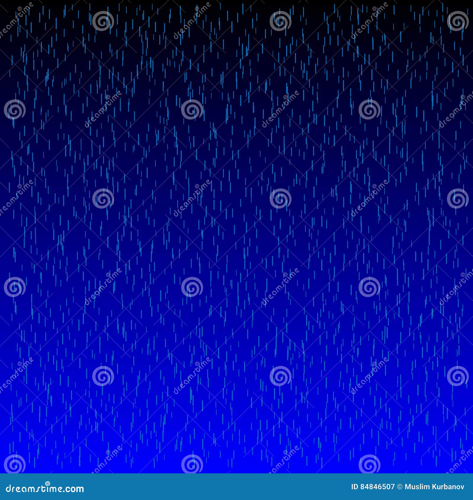 Abstract Blue Night Background. Vector Stock Vector - Illustration of ...