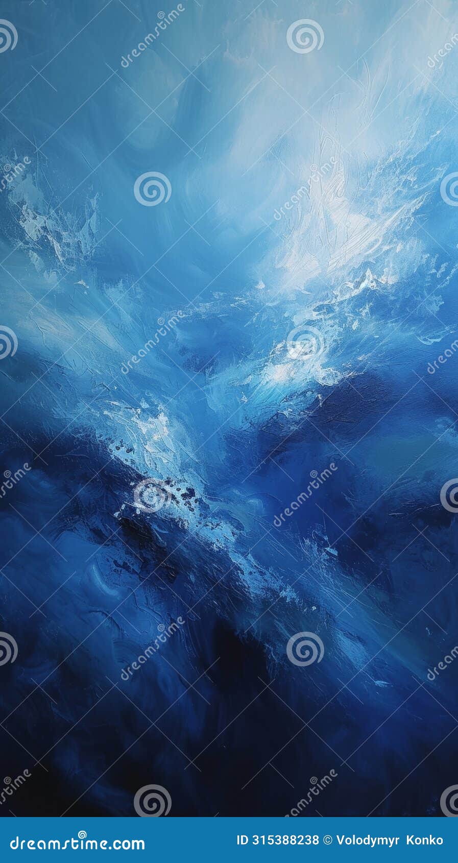 Abstract Blue Ocean Wave Texture Stock Photo - Image of navy, waves ...