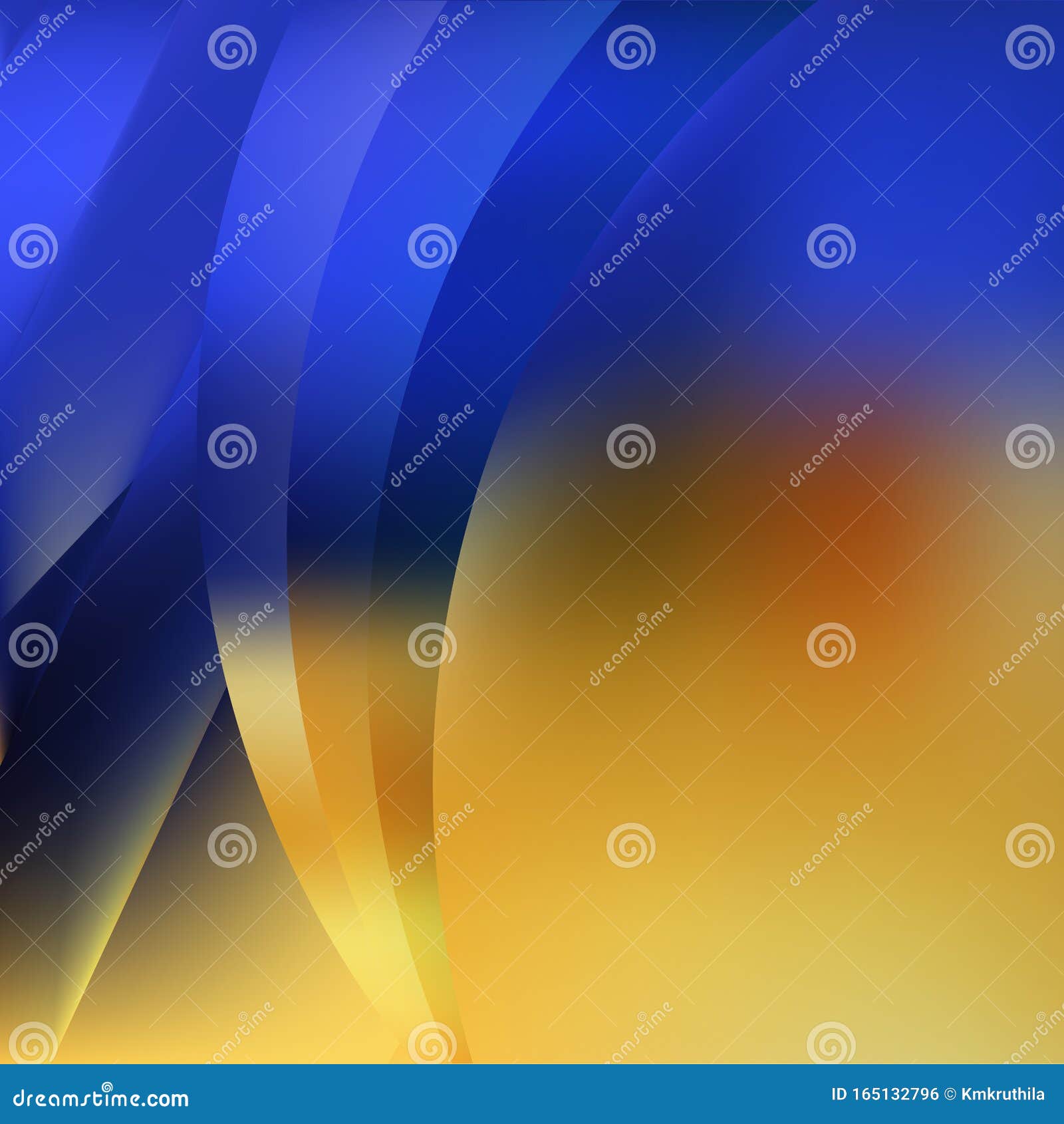 Abstract Blue and Orange Graphic Background Stock Vector - Illustration ...