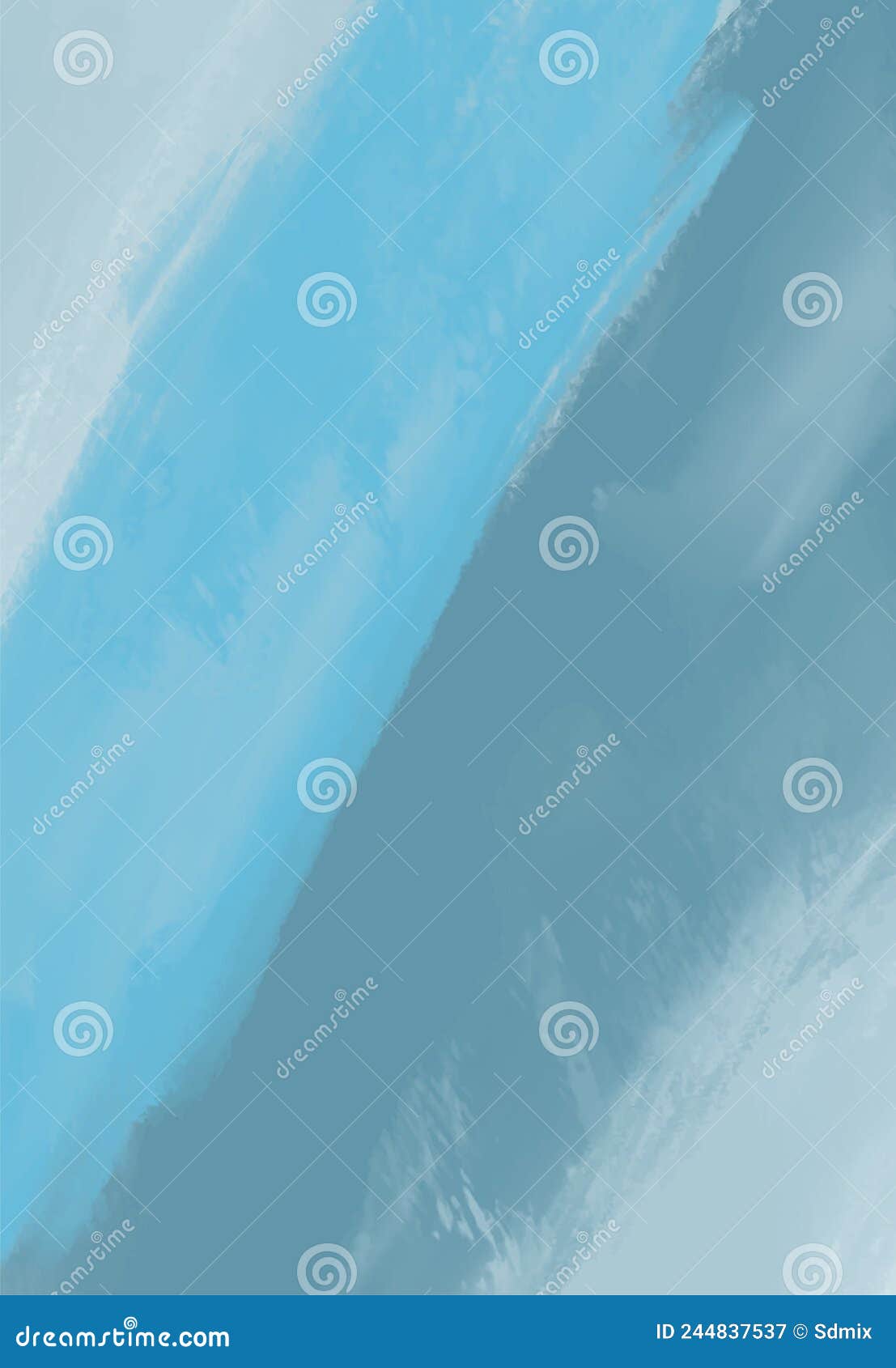 Abstract Blue Paint Background. Vector Color Art Stock Vector ...