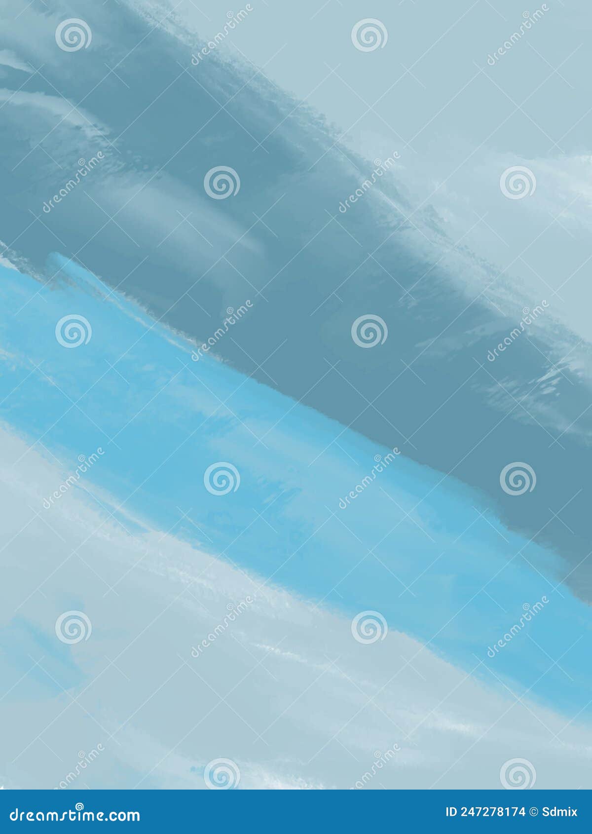Abstract Blue Paint Background. Vector Color Art Stock Vector ...