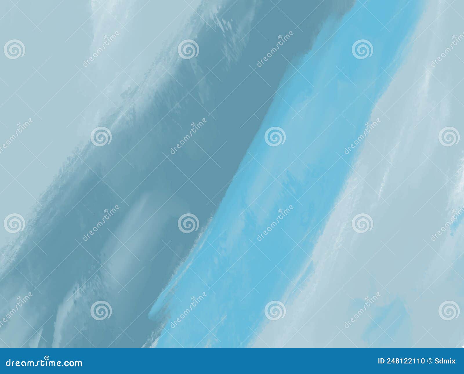 Abstract Blue Paint Background. Vector Color Art Stock Vector ...