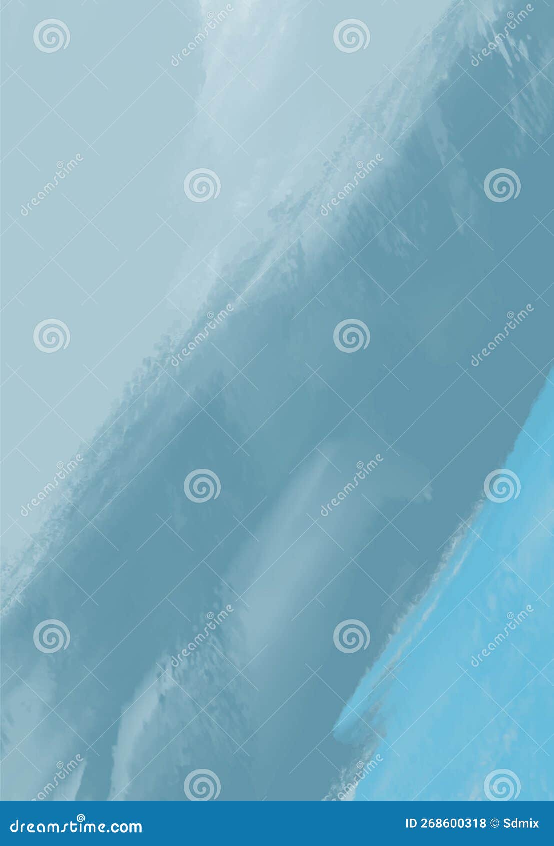 Abstract Blue Paint Background. Vector Color Art Stock Vector ...