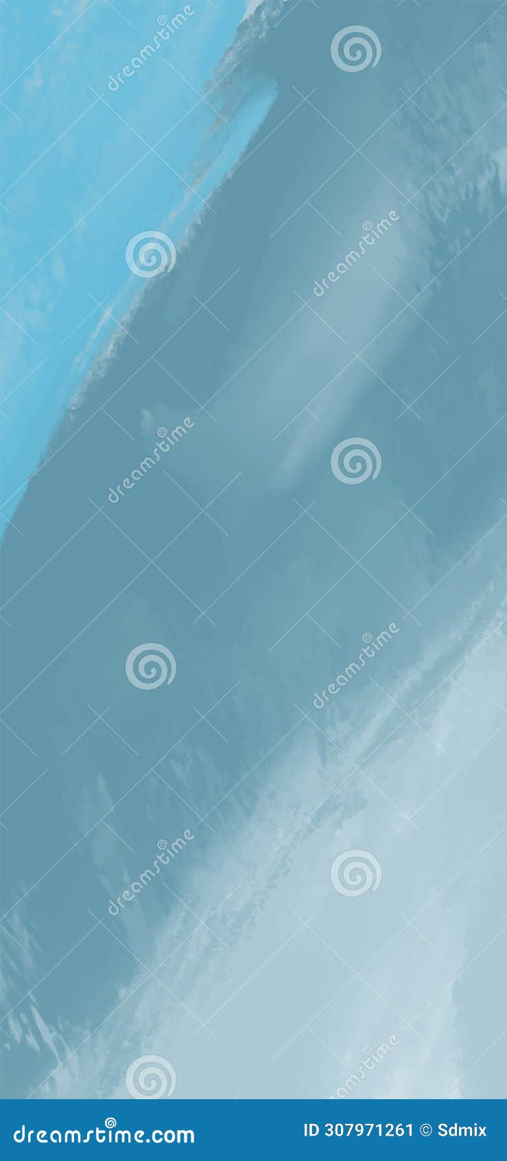 Abstract Blue Paint Background. Vector Color Art Stock Vector ...