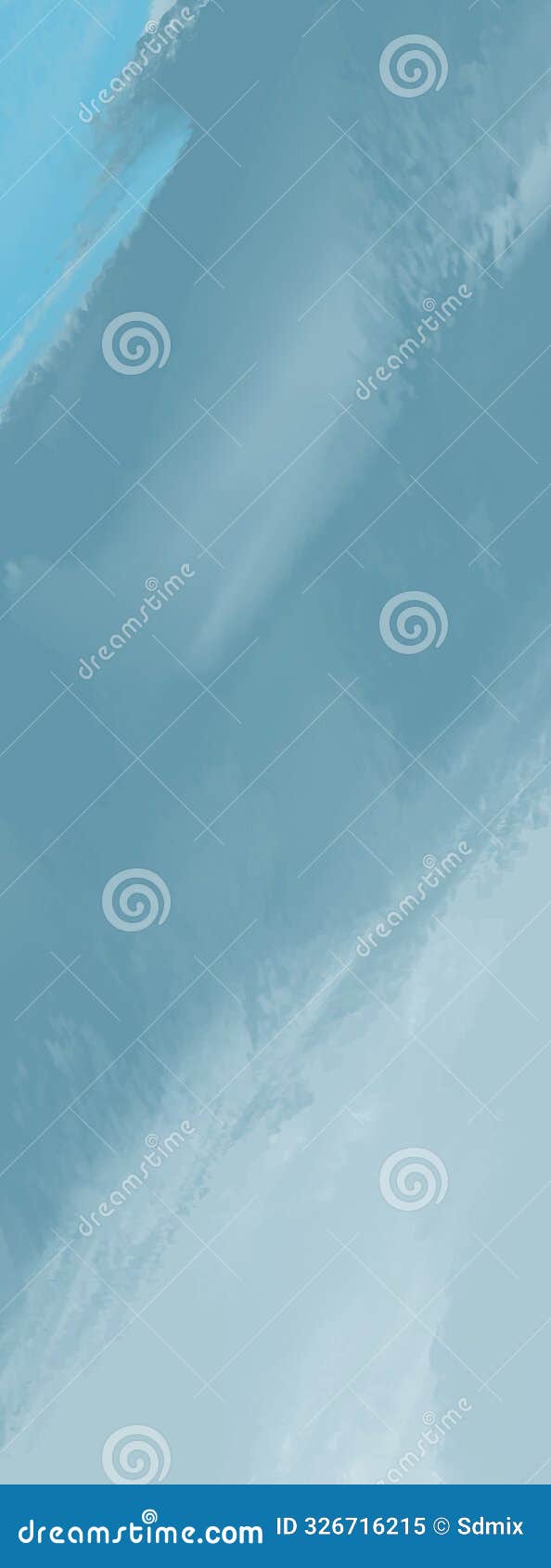 Abstract Blue Paint Background. Vector Color Art Stock Illustration ...